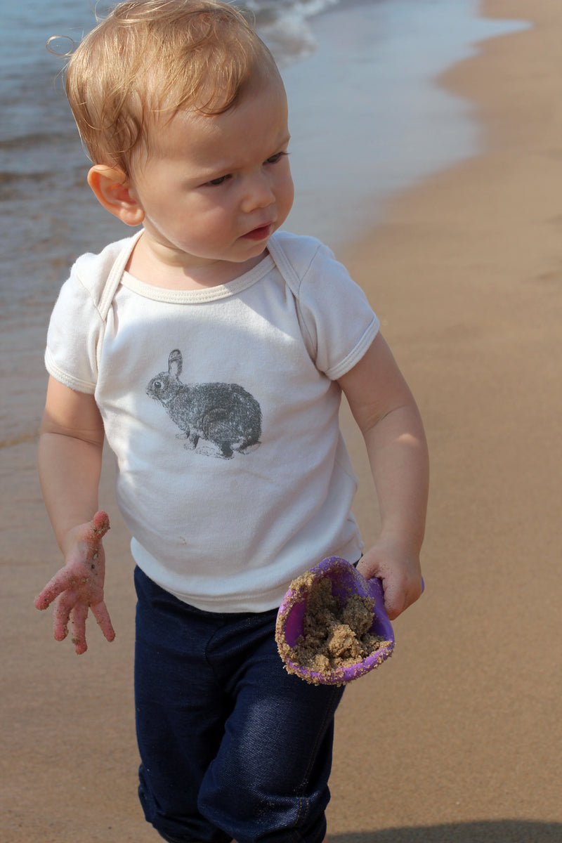 Bunny Toddler and Kid's Tshrit – sprouteddesigns.com